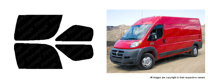 ALPINE PRECUT FRONT DOORS WINDOW TINTING TINT FILM FOR DODGE RAM ...