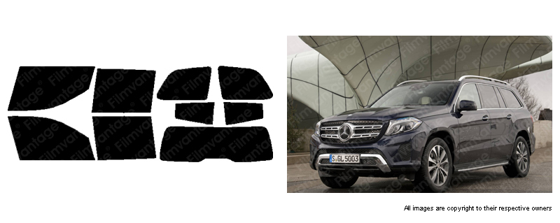 PRECUT WINDOW TINT W/ 3M COLOR STABLE FOR MERCEDES BENZ GLS450 17-19 | eBay